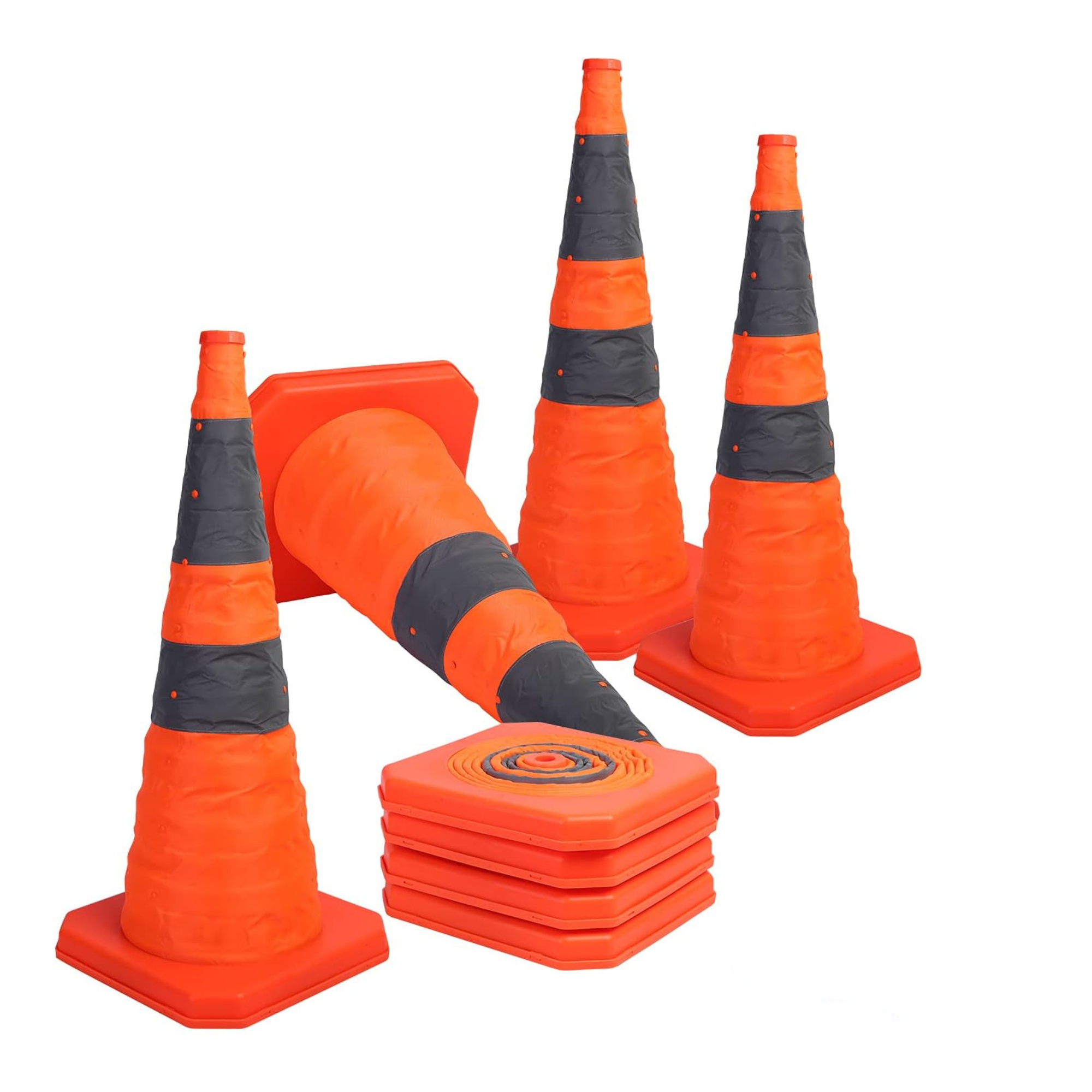 Sunnyglade 28 Inch Collapsible Traffic Cones - GME Supply