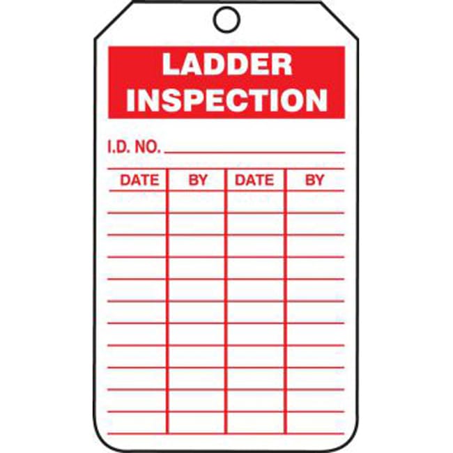 Accuform Ladder Inspection Tags - GME Supply