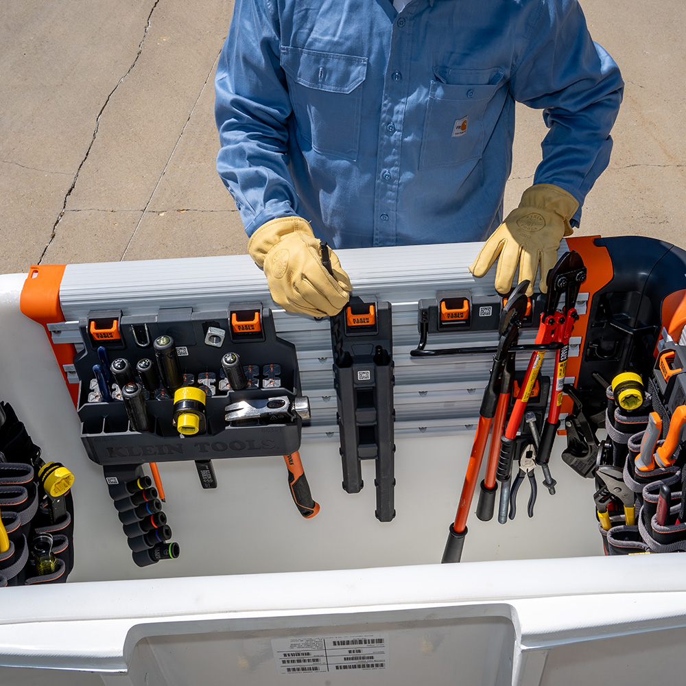 Klein Tools BC200WA Two Man Wall Assembly Rail Module for Klein Bucket ...