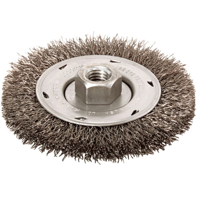 Bosch 4 Inch Stainless Steel Stringer Bead Knotted Wire Wheel - GME Supply