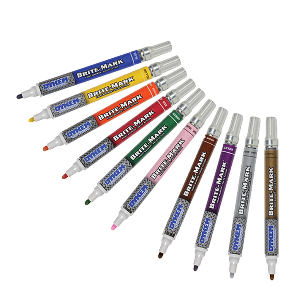 Dykem BRITE-MARK Medium Permanent Paint Marker - GME Supply
