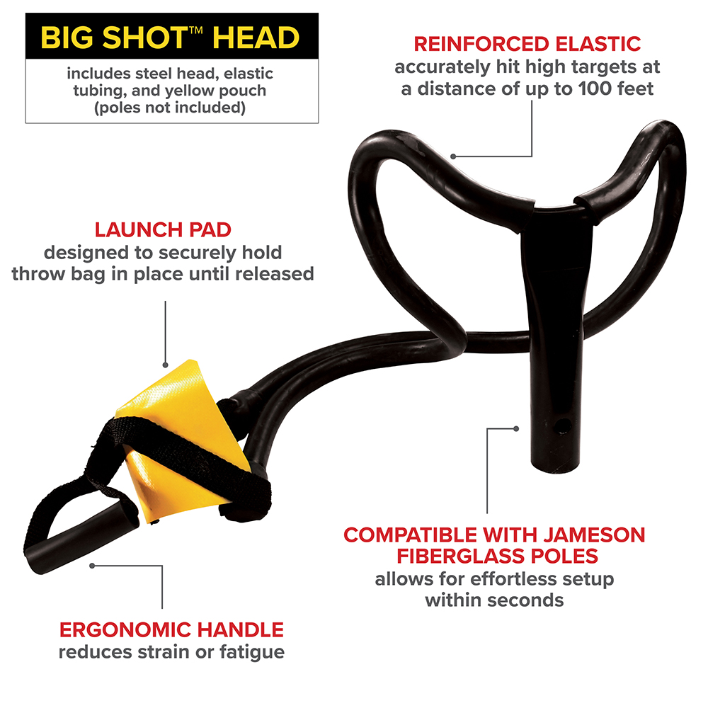 Jameson Big Shot Head Only (No Poles) - GME Supply