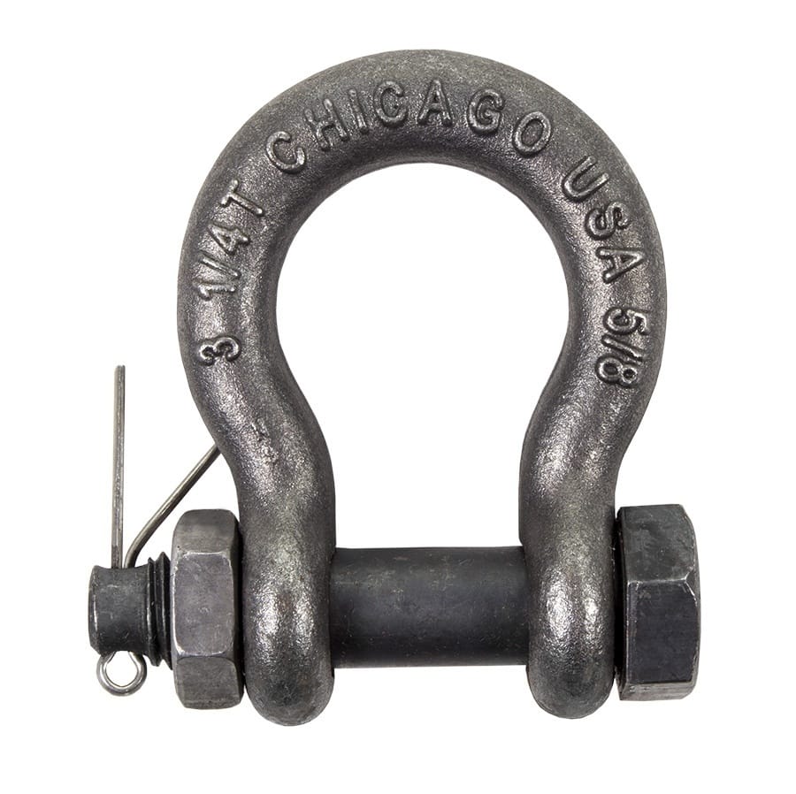 Chicago Hardware Self-Colored Bolt Type Shackle - GME Supply