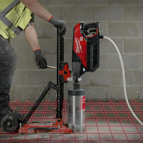 Milwaukee MX FUEL Handheld Core Drill Kit with Stand - GME Supply