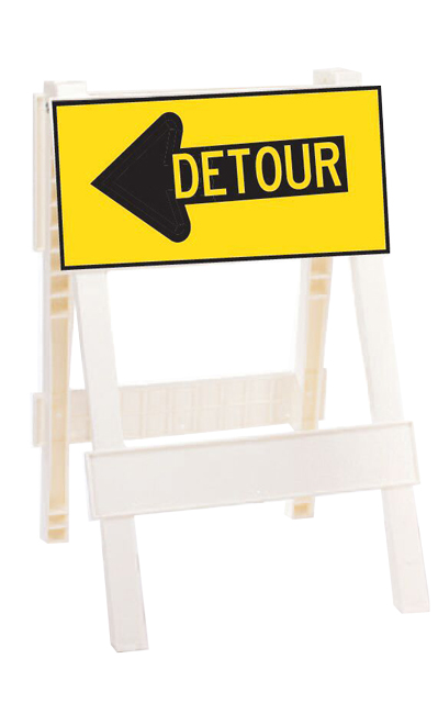 Cortina Plastx Barricade - Directional Arrow - GME Supply