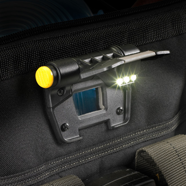 CLC Tech Gear LED Lighted 14 Inch Bigmouth Tool Bag - GME Supply