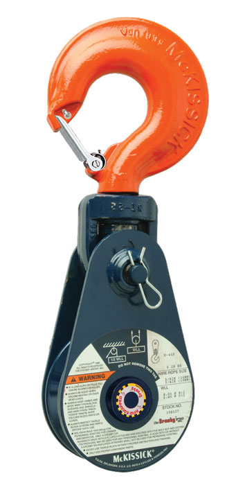 Crosby McKissick 108038 2 Ton Hook Snatch Block - GME Supply