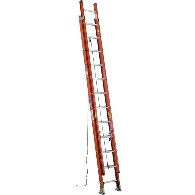 Werner D6200-2 Series Type 1A Fiberglass Extension Ladder - GME Supply