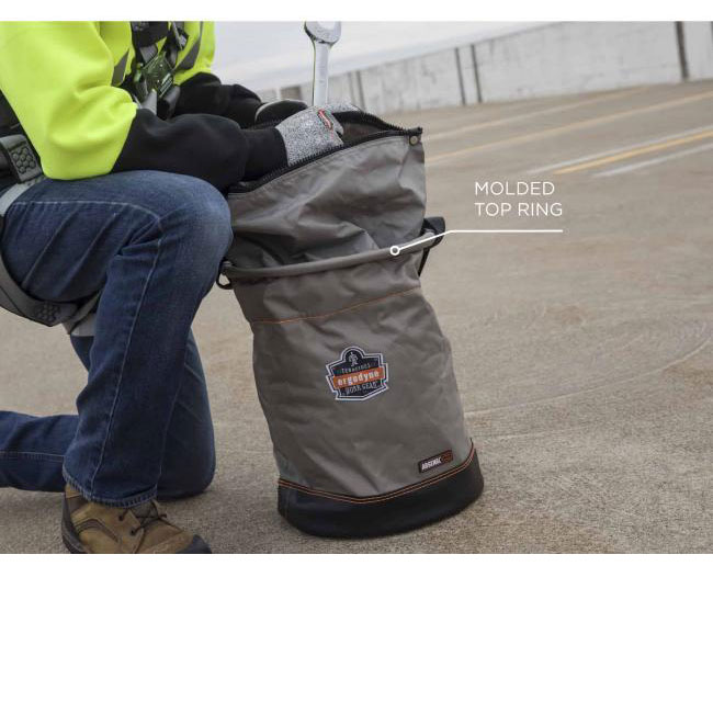 Ergodyne 5973 100 lb Arsenal Large Nylon Hoist Bucket Tool Bag with D ...