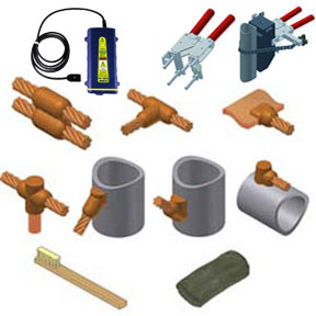 Cadweld Plus Electronic Exothermic Welding Deluxe Kit