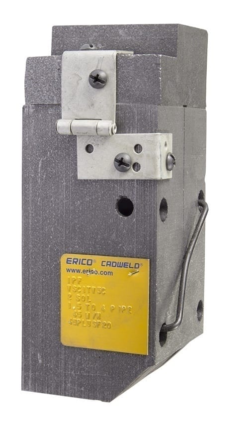 Cadweld Top Feed Cable to Vertical Pipe Up - GME Supply