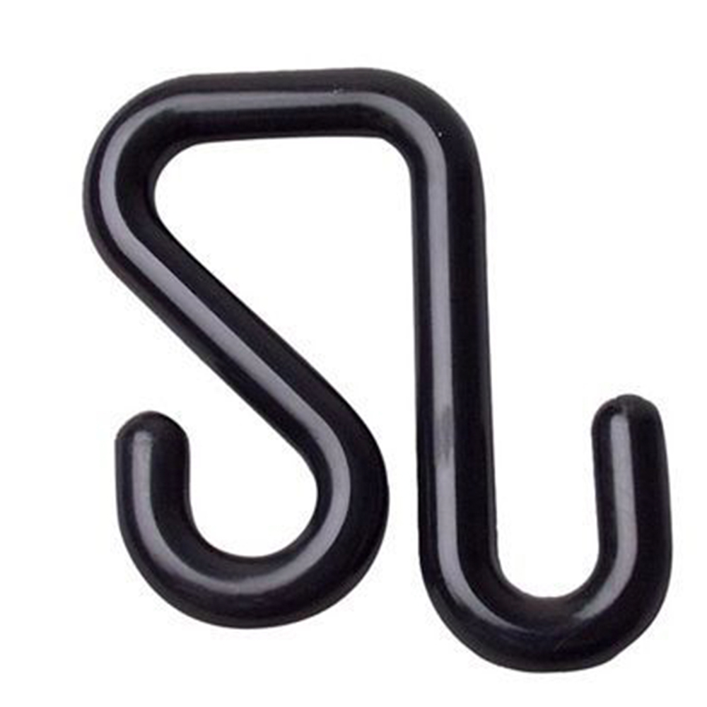 Estex Black Poly Hooks- 2 Inch Lip - GME Supply