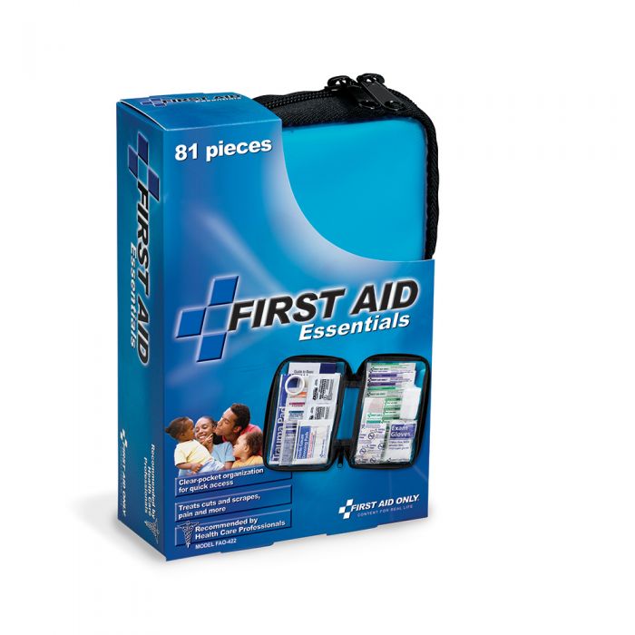 First Aid Only 80 Piece First Aid Kit with Fabric Case - GME Supply