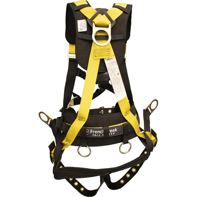 French Creek Full Body Fixed Suspension Harness with Hip D-Ring and ...