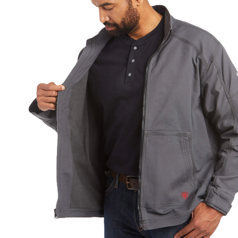 Ariat FR DuraLight Cordura Canvas Field Jacket - Gray - GME Supply