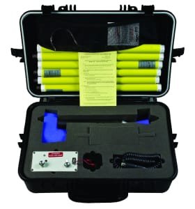 STB Phasing Voltmeter/Sensor with Hot Sticks (0-25kV) - GME Supply