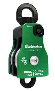 Buckingham Buck Side Swivel Double Sheave - GME Supply