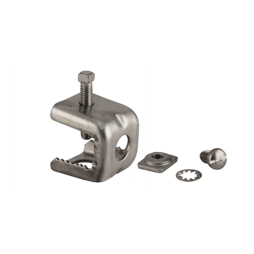 Miroc Galvanized Angle Adapter with 3/8 Inch Tapped Hole (10-Pack ...