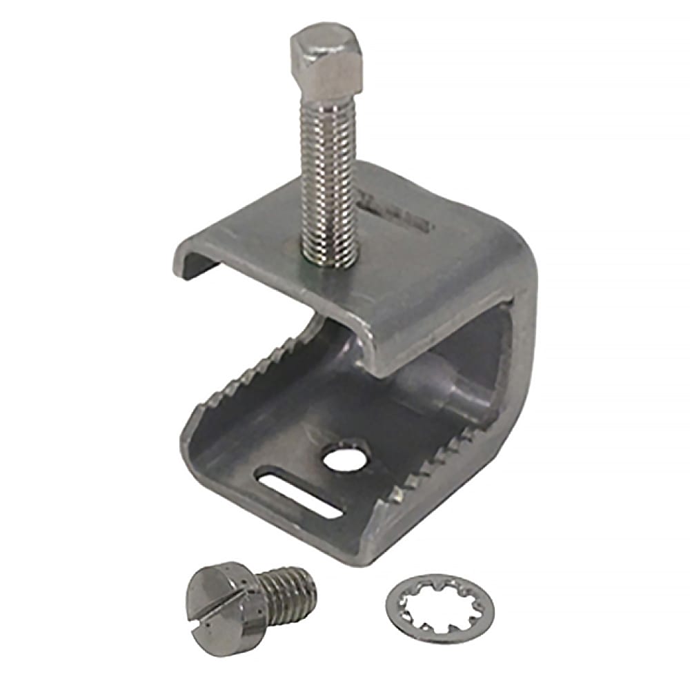 Miroc Galvanized Angle Adapter with 3/8 Inch Tapped Hole (10-Pack ...