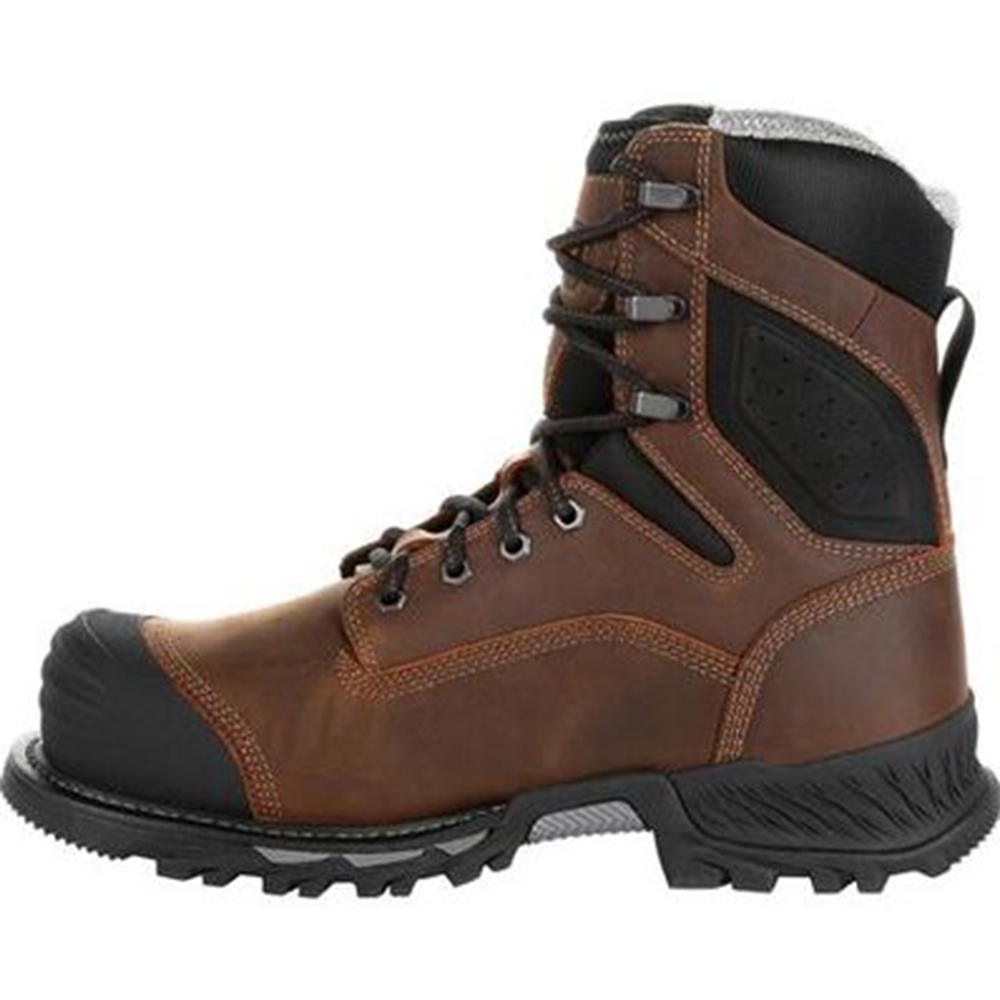 Georgia Boot Rumbler 8 Inch Waterproof Work Boots with Composite Toe ...
