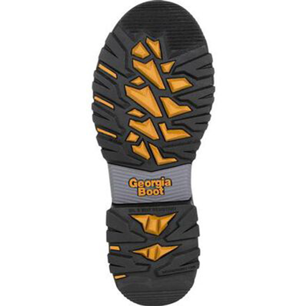 Georgia Boot Rumbler 8 Inch Waterproof Work Boots with Composite Toe ...