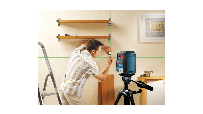 Bosch Self-Leveling Green-Beam Cross-Line Laser - GME Supply