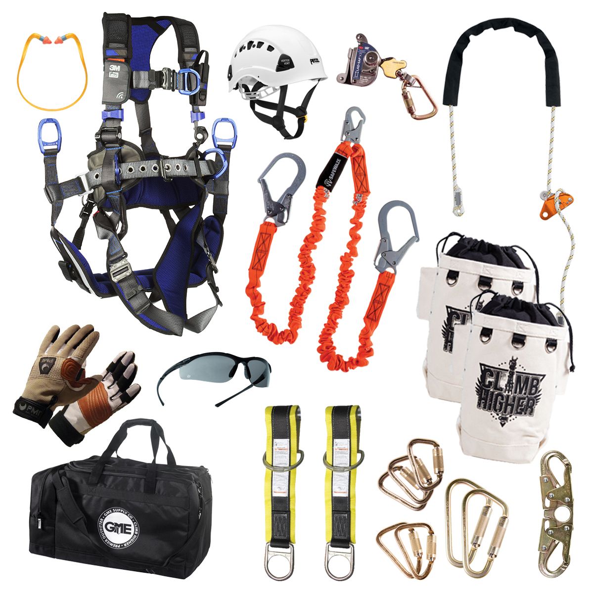 GME Supply 90014 Deluxe Tower Climbing Training Kit - GME Supply