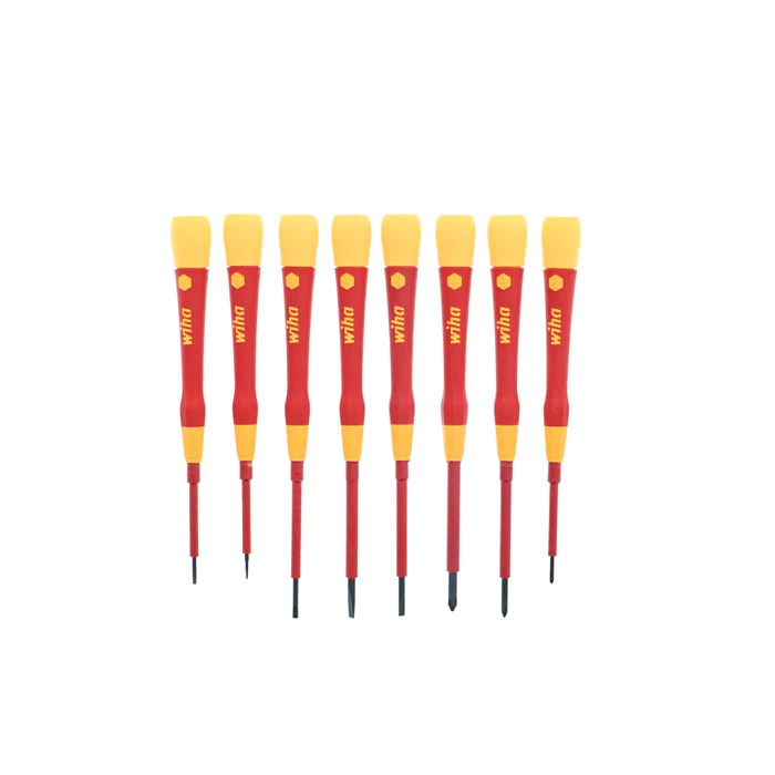 Wiha Tools 8-Piece Insulated PicoFinish Precision Screwdriver Set - GME ...