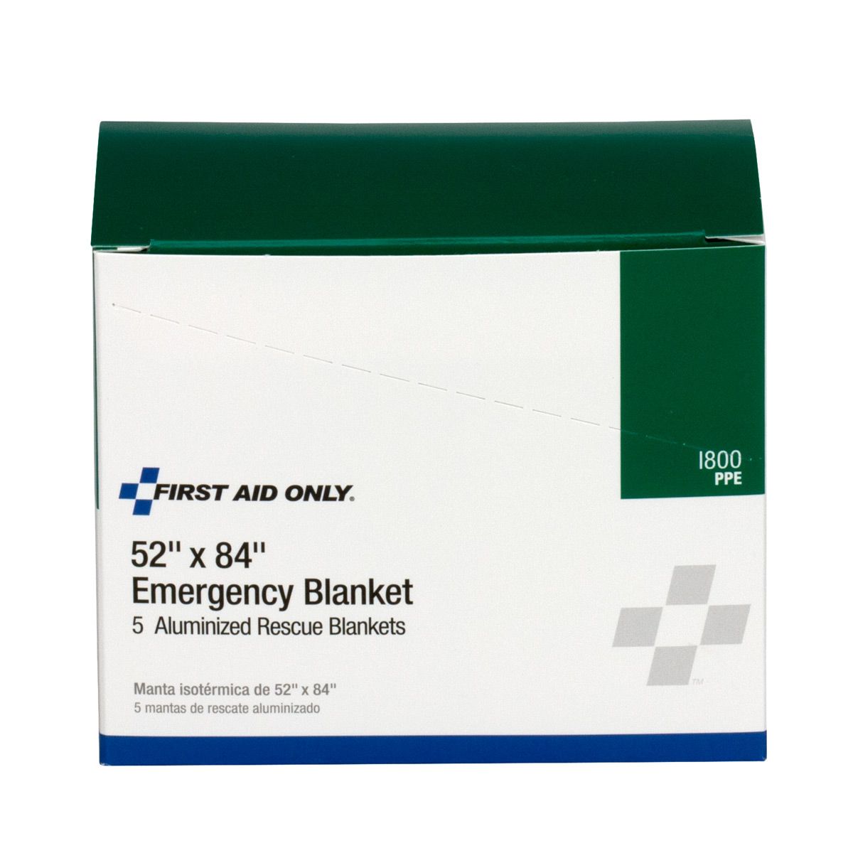 First Aid Only Aluminized Rescue Blanket (5 Per Box) - GME Supply