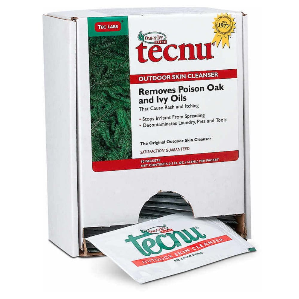 TecLabs Tecnu Poison Oak and Ivy Half Ounce Single Use (Box of 50 ...