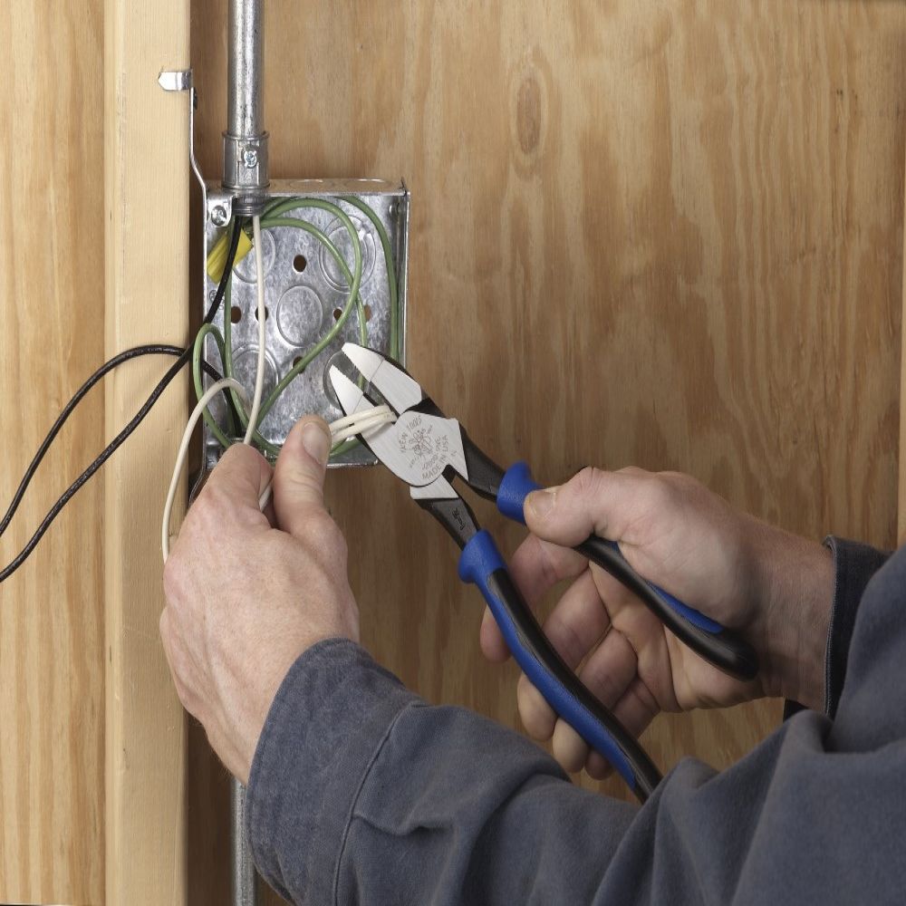 Klein Tools J2000-9NE Journeyman High-Leverage Side Cutting Pliers ...