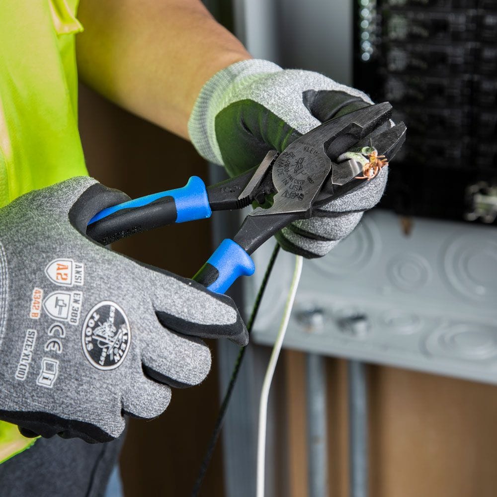 Klein Tools J2000-9NECRTP High-Leverage Side-Cutting Pliers - GME Supply