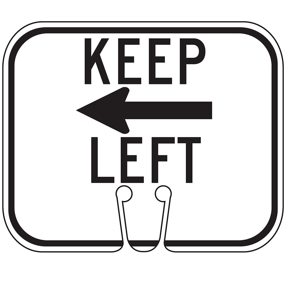 JBC Clip-On Cone Signs - GME Supply