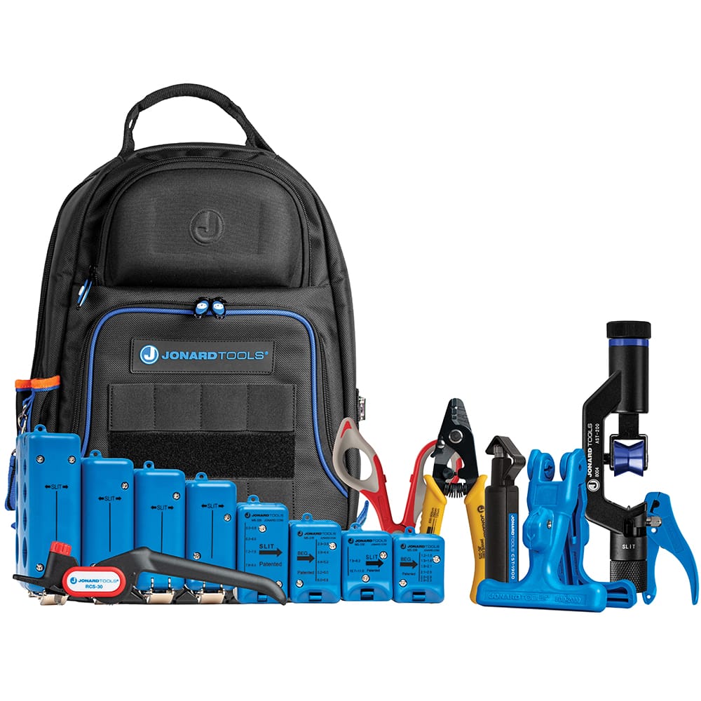 Jonard Fiber Optic Mid Span Slit and Ring Tool Kits - GME Supply