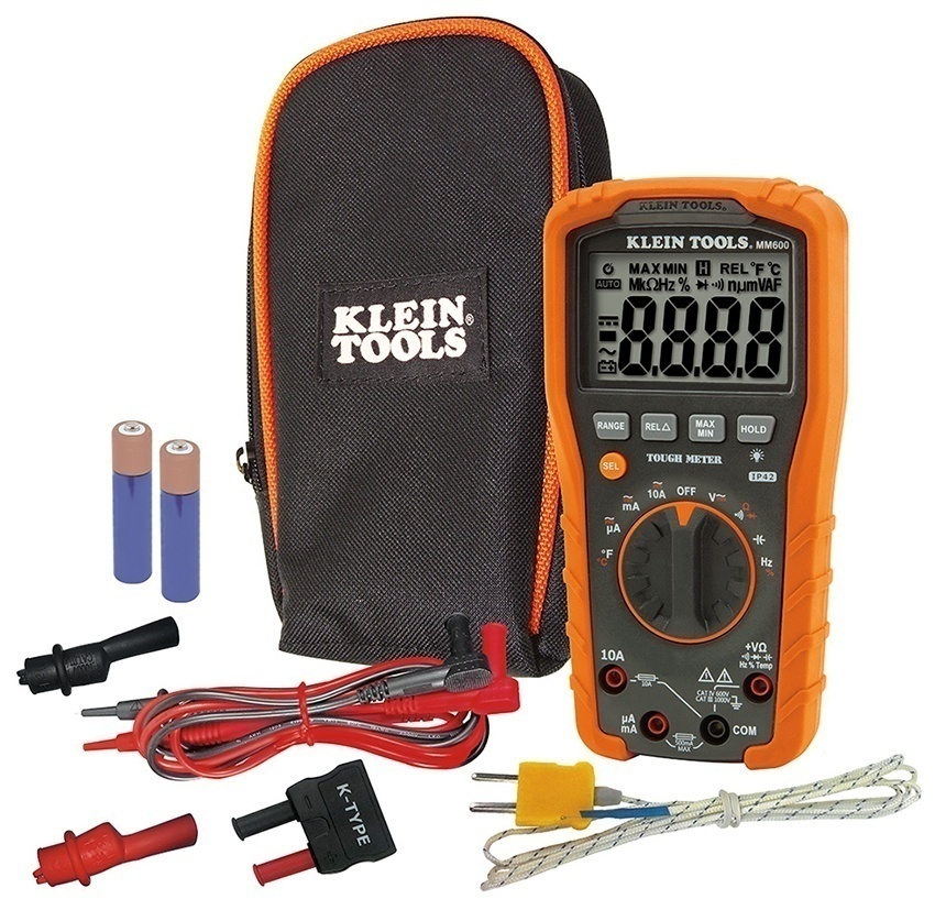 Klein Tools 1000V Auto-Ranging Digital Multimeter - GME Supply