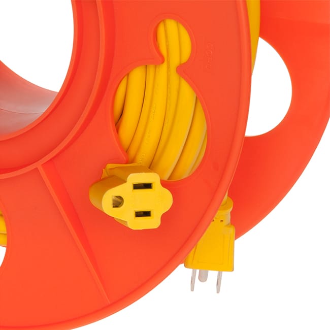 Bayco Heavy Duty Cord Storage Reel with Center Spin Handle - GME Supply