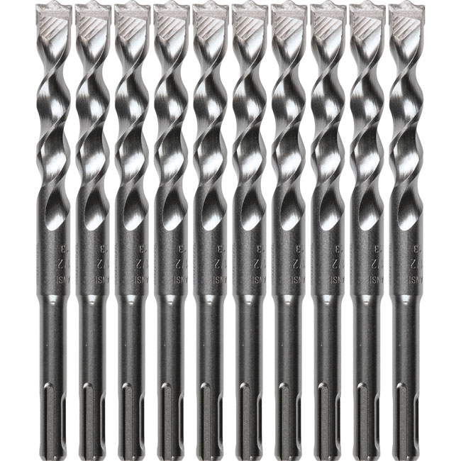 Makita 1/2 Inch by 6 Inch SDS-Plus Bit - 2 Cutter - 10 Pack - GME Supply