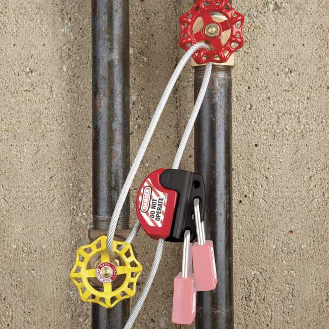 Master Lock 15 Foot (4.6m) Adjustable Cable Lockout Cable - GME Supply