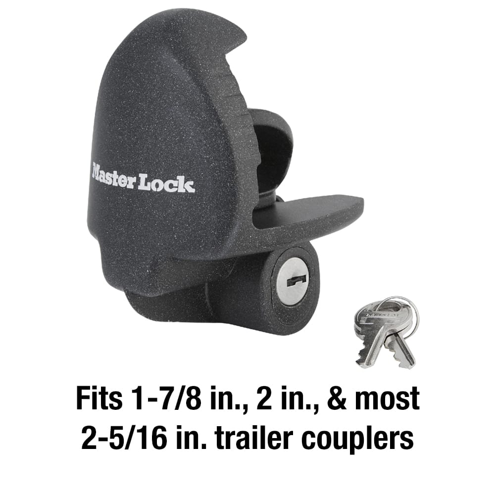 Master Lock Trailer Coupler Lock 379ATPY - GME Supply