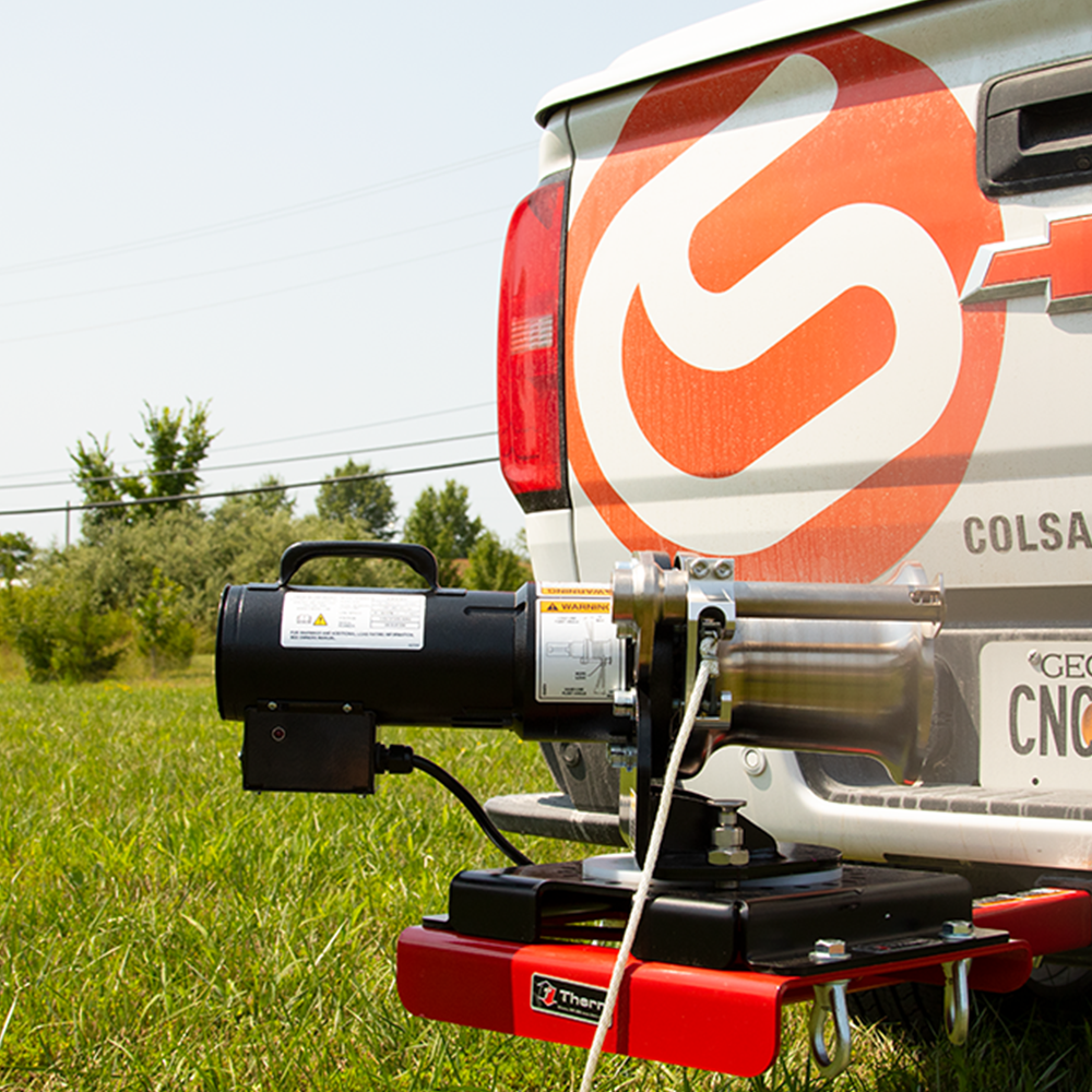 Thern Liberty 1,000 lb Capstan Winch with Swivel Mount - GME Supply