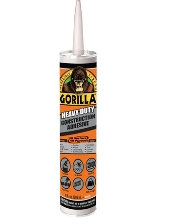 Gorilla Heavy Duty Construction Adhesive - GME Supply