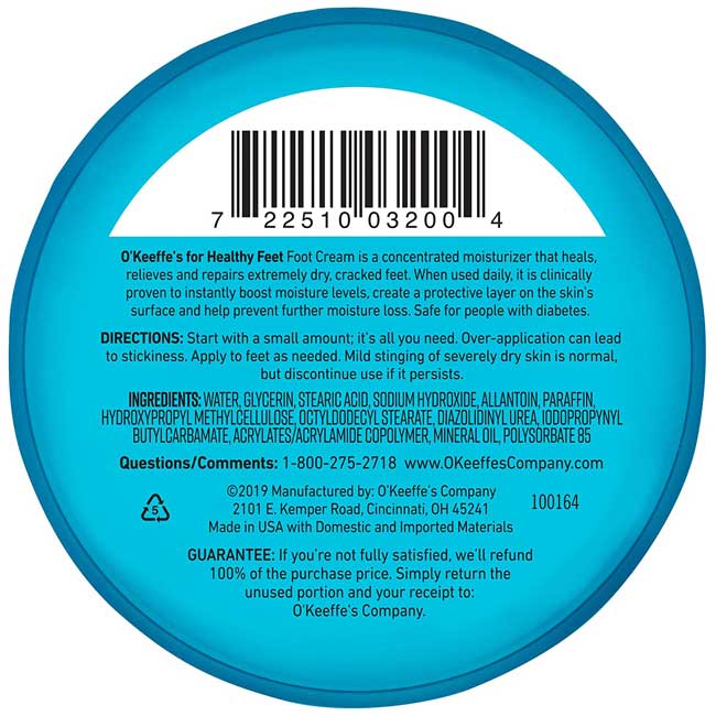 O'Keeffe's Healthy Feet Foot Cream - GME Supply