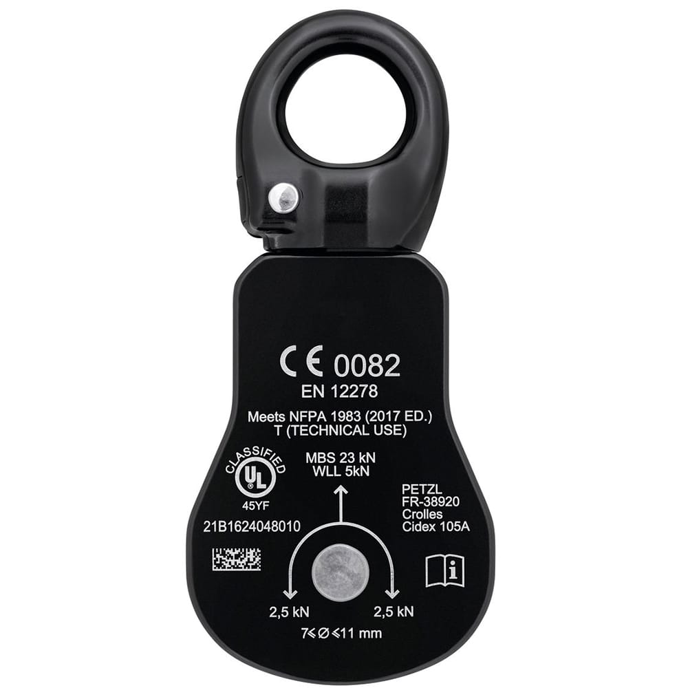 Petzl SPIN S1 Swivel Compact Single Pulley - GME Supply