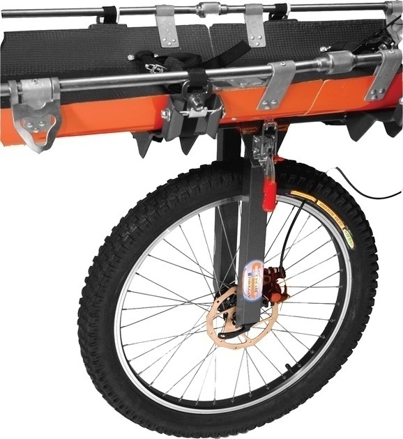 Cascade Rescue Trail Tech Litter Wheel 3/4 in. Top Rail - GME Supply