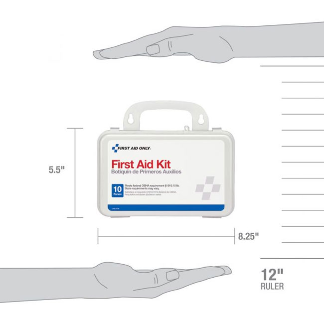 First Aid Only OSHA 10 Person First Aid Kit - GME Supply