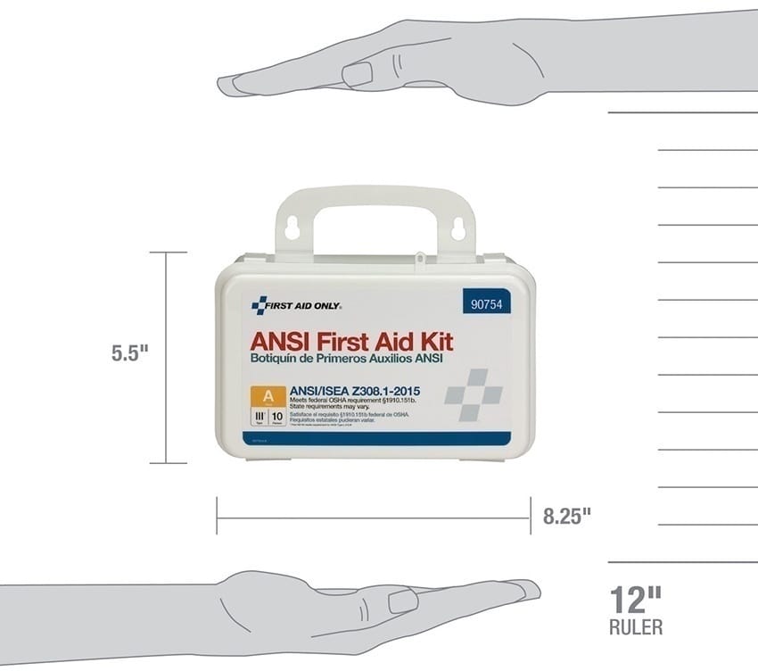 First Aid Only 10 Person ANSI A First Aid Kit - GME Supply