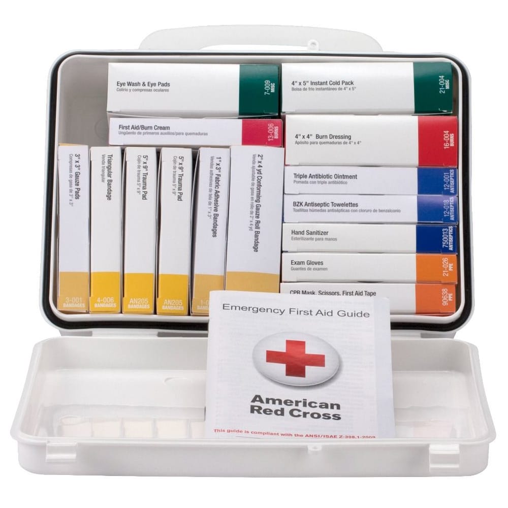 First Aid Only ANSI A 25 Person 16 Unit Plastic ANSI 2021 Compliant ...