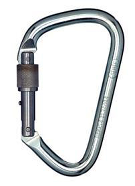 SMC XL Steel Locking D Carabiner NFPA - GME Supply