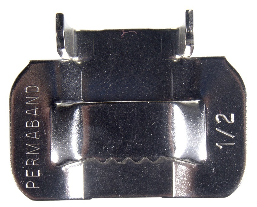 PermaBand Type 201 1/2 Inch Stainless Steel Banding Buckle - GME Supply