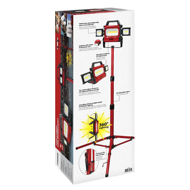 Prime 4500 Lumen LED Stationary Tripod Worklight - GME Supply